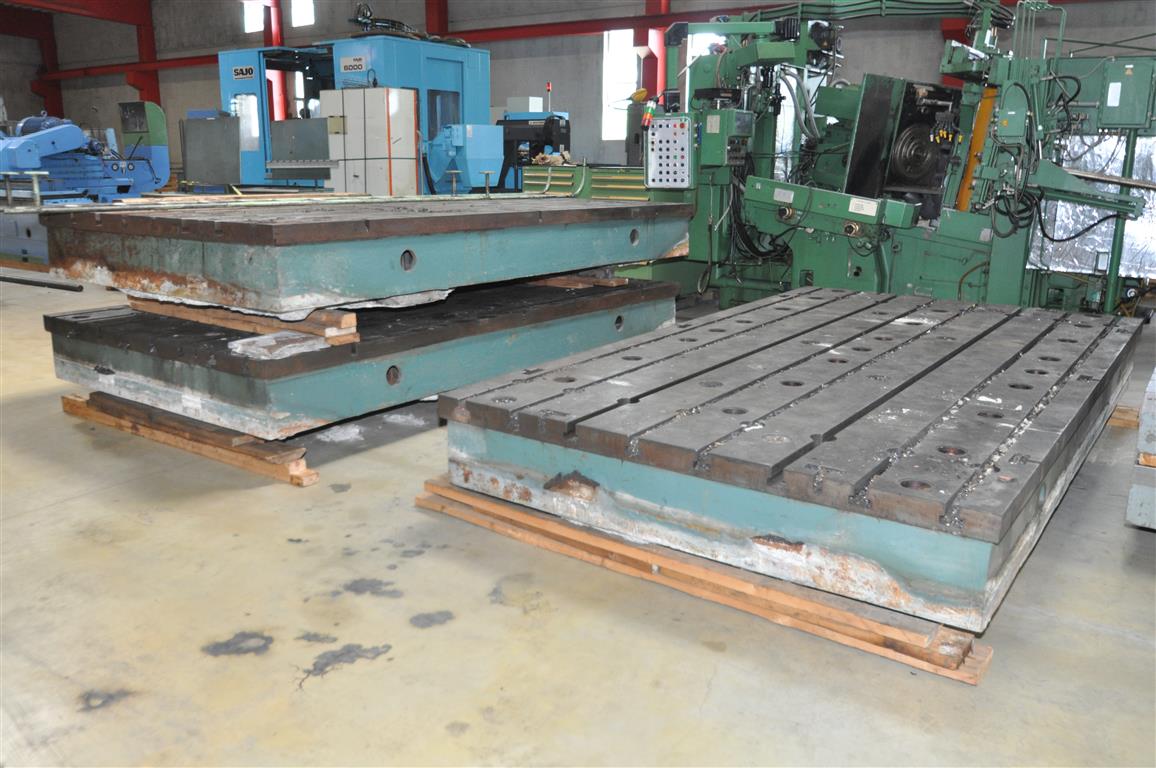 T-slot tables 6000x3500 - Norima